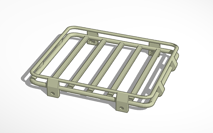 3D design Magnificent roof rack - Tinkercad
