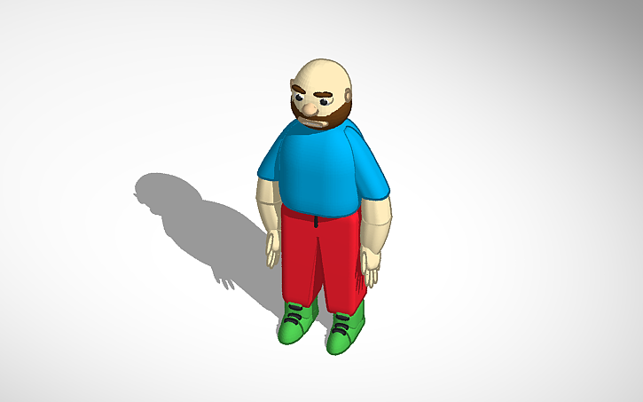 3D design Human | Tinkercad