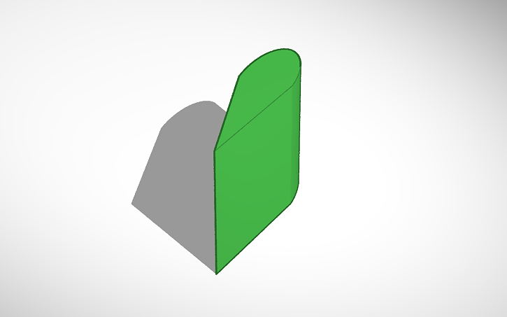 3D design TEAR DROP - Tinkercad