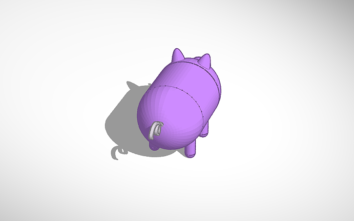 3D design The Pig - Tinkercad