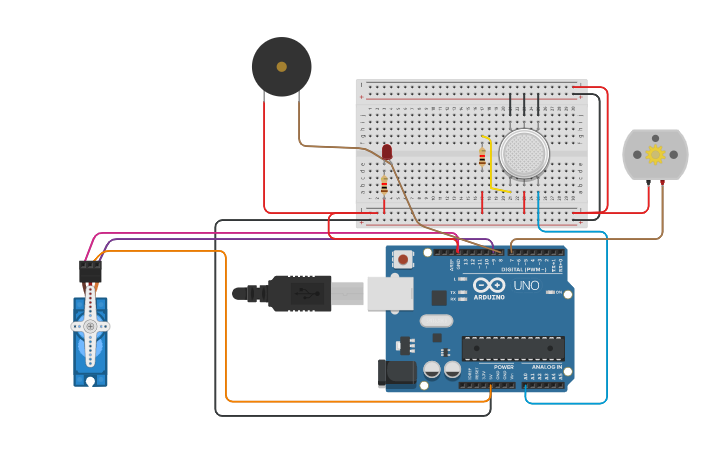 Circuit design Kelompok 3 2C | Tinkercad