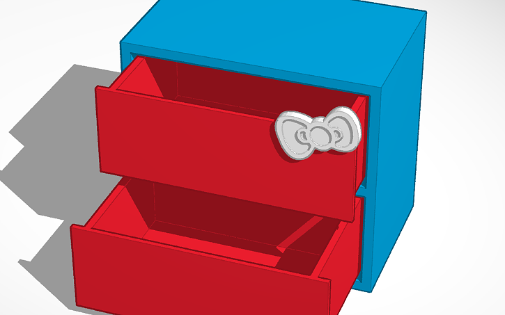 3D design Drawer - Tinkercad