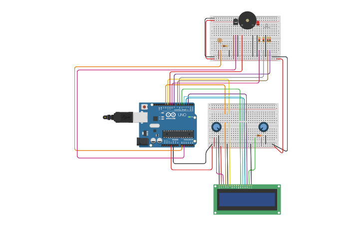 Circuit design weather - Tinkercad