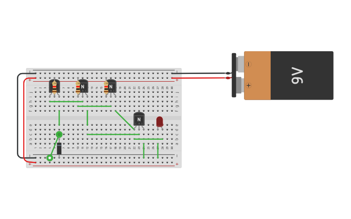 Circuit design TTL_NOT_RIFAT_1448 - Tinkercad