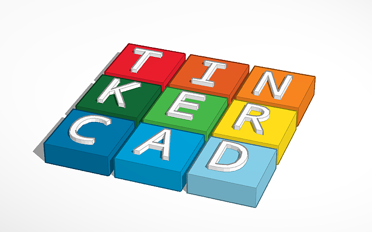 3D design Tinkercad LOGO | Tinkercad