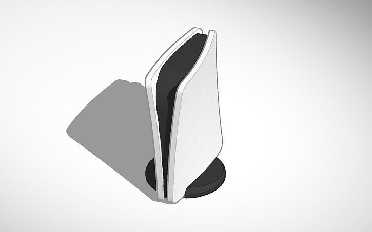 3D design PS5 Console - Tinkercad