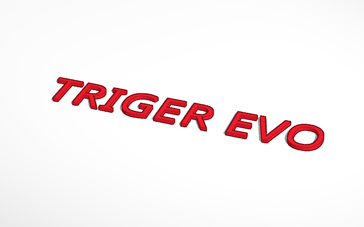 3d Design Trigon Evo Roblox Mod Tinkercad