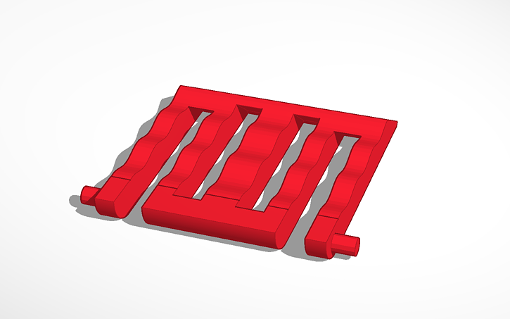 3D design Laptop Stand Foot | Tinkercad