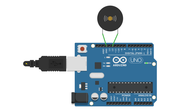 Circuit Design Arduino Playing Tmnt Ninja Turtles Theme On Tinkercad