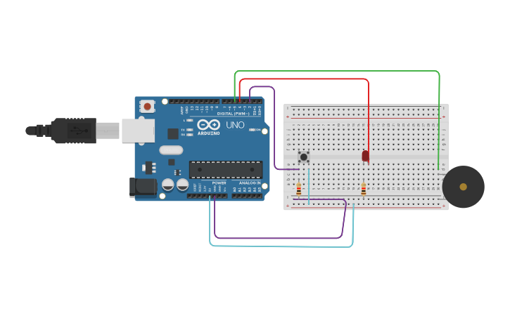 Circuit design Parte 2- Ejercitacion V - Tinkercad