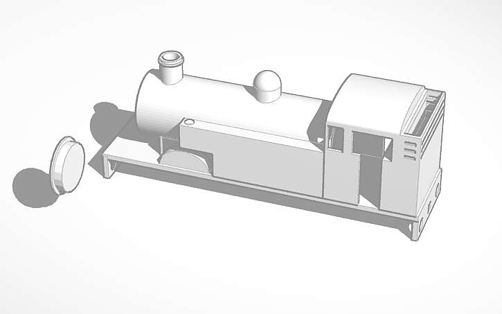 3D design RWS Thomas Body - Tinkercad