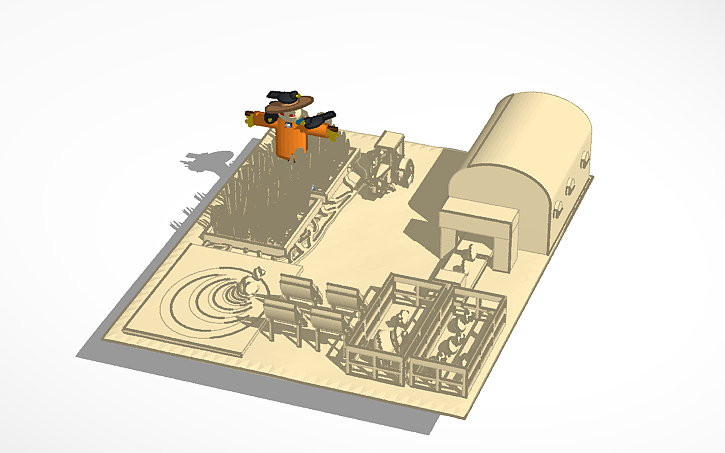 3D design Copy of Granja inteligente - Tinkercad