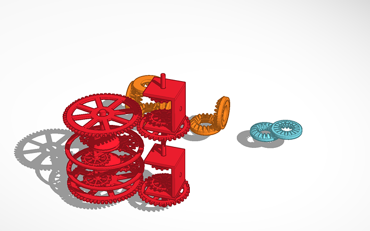 3D design Gears - Tinkercad