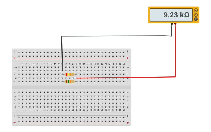 Circuit Design Resistors In Parallel Tinkercad