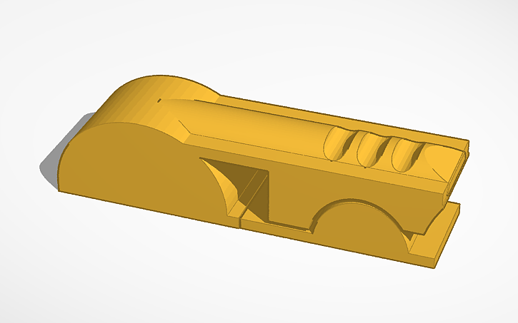 3D design Slide lock - Tinkercad