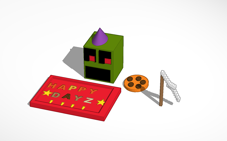 3D design Happy DAYZ | Tinkercad