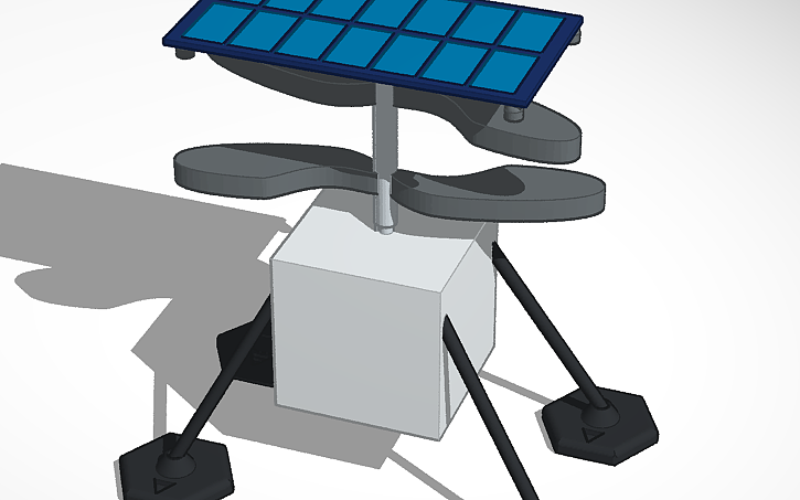 3D design Ingenuity Mars Helicopter | Tinkercad
