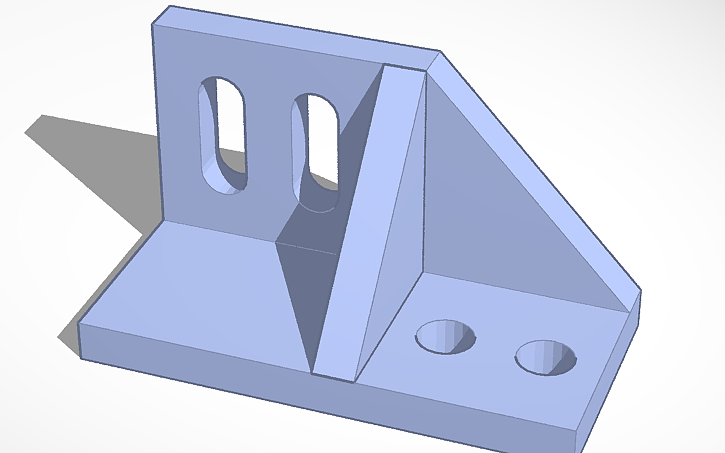 3d Design Support Bracket Tinkercad