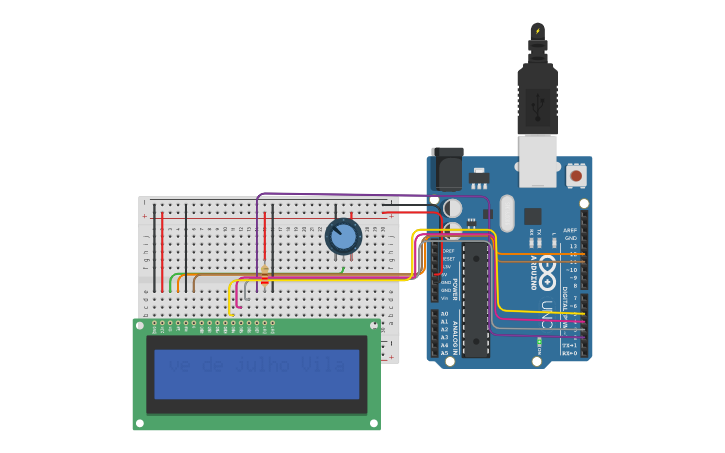 Circuit Design Led Programa 1 Tinkercad