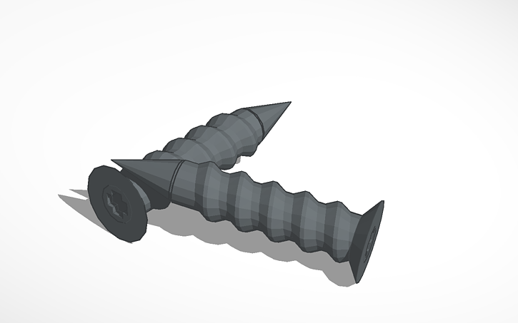 3d Design Screws Tinkercad