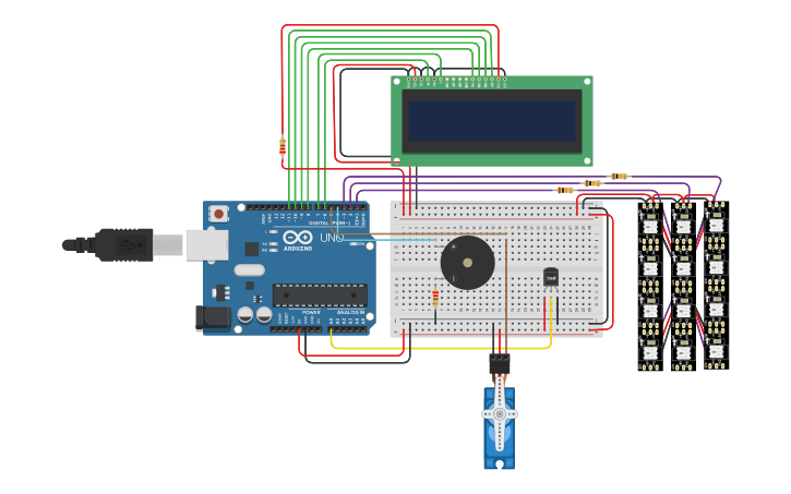Circuit design Tugas 3 | Tinkercad