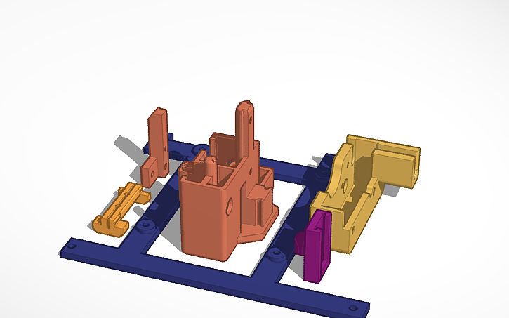 3D design Cetus Mk2 to Mk3 Extended Upgrade (Fixed) Parts | Tinkercad
