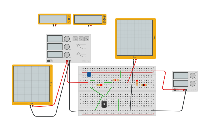 Circuit design 88 setup - Tinkercad