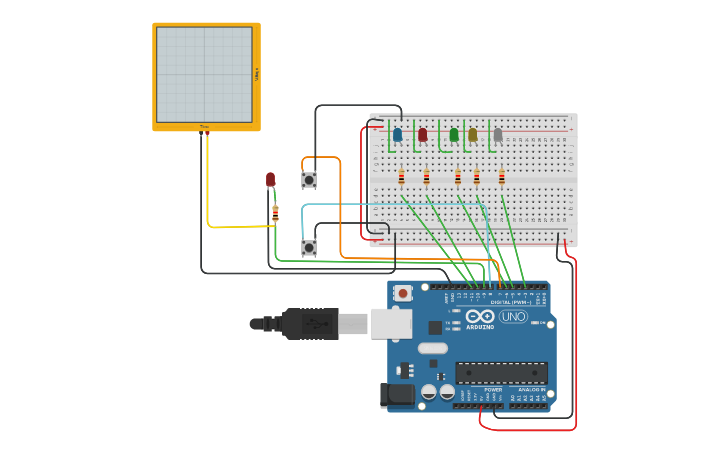 Circuit design Project 2 MICRO | Tinkercad