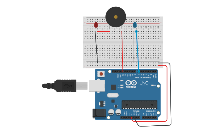 Circuit design reloj | Tinkercad