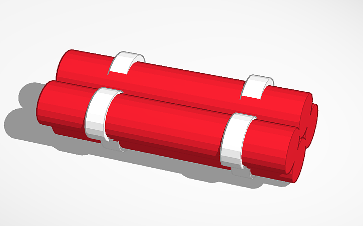 3D design TNT - Tinkercad