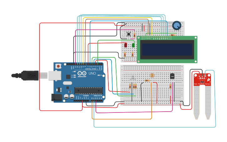 Circuit design Crop - Tinkercad
