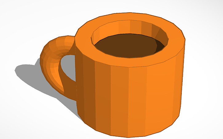 3D design cup - Tinkercad