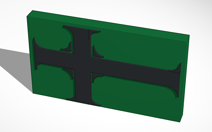 3D design Cross Rheinland | Tinkercad