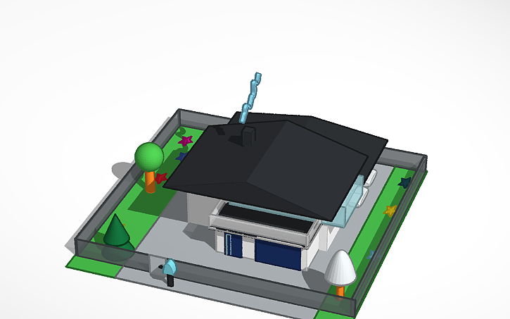 3D design 2D-26 - Tinkercad