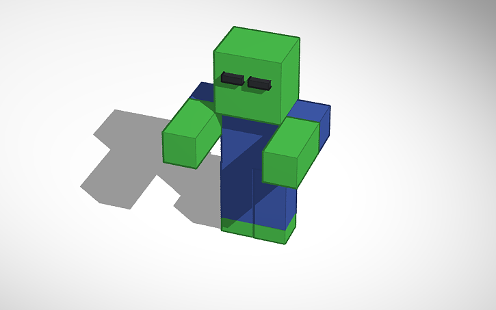 3D design Zombie | Tinkercad