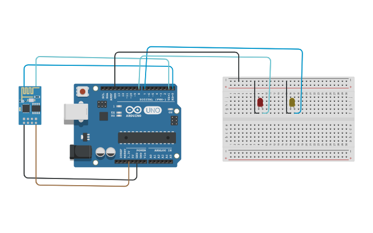 Circuit design Copy of bluetooth - Tinkercad
