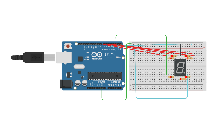 Circuit Design пр 15 самостоятельная Tinkercad