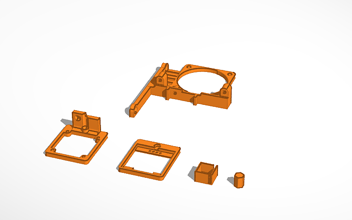 3D design Raspberry Pi 4 Mount-2 | Tinkercad