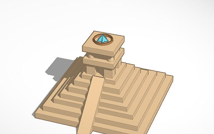 3D design piramide - Tinkercad