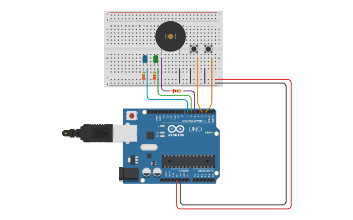 Circuit Design Problem 2 Tinkercad