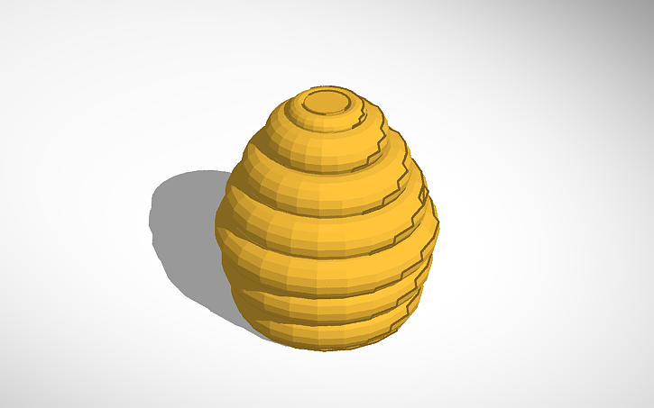 3D design Beehive - Tinkercad