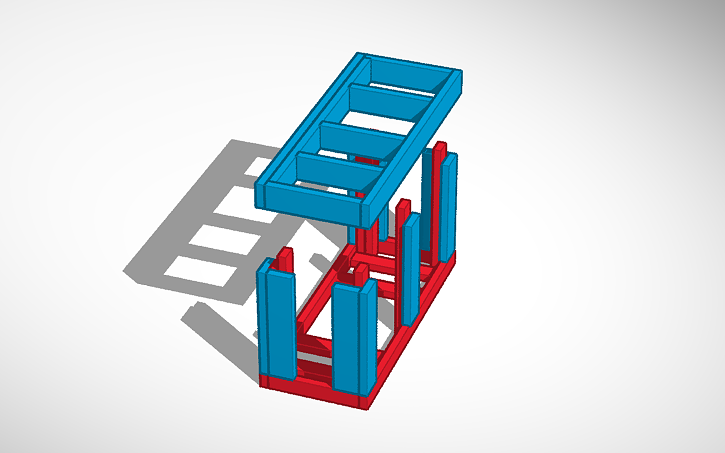 3D design Heavy duty fish tank stand | Tinkercad