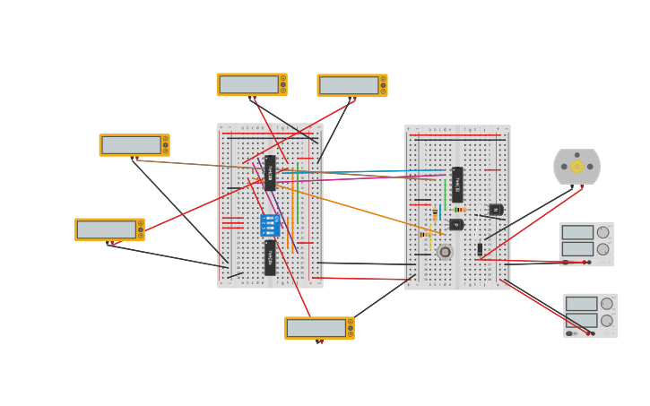 Circuit design PRA02 E2 - Tinkercad