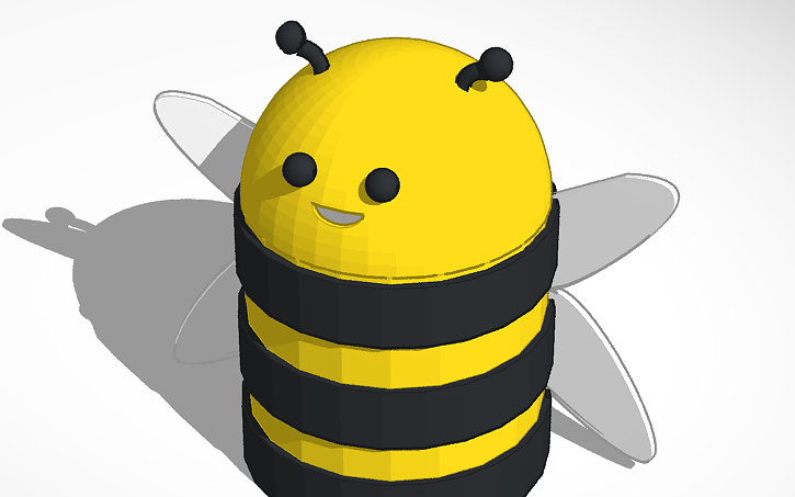 3D design Bee - Tinkercad