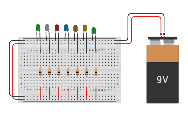 Circuit Design Ex 1 Tinkercad