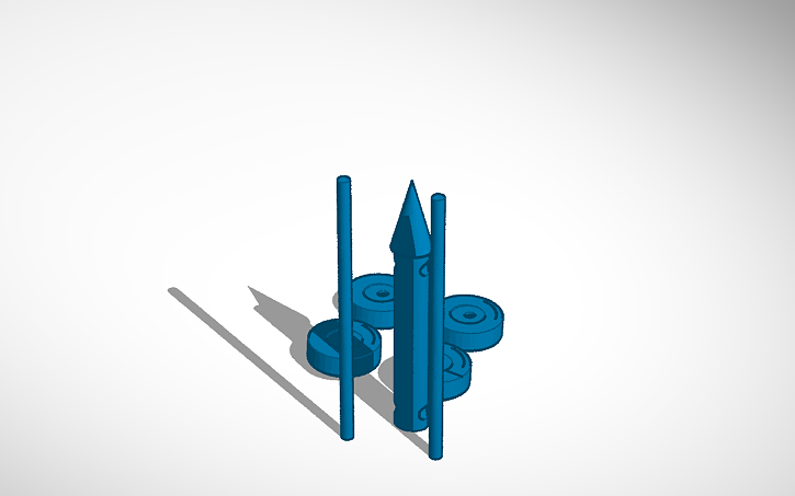 3D design Moving car - Tinkercad