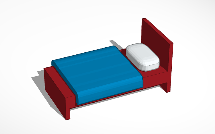 3D design Кровать | Tinkercad