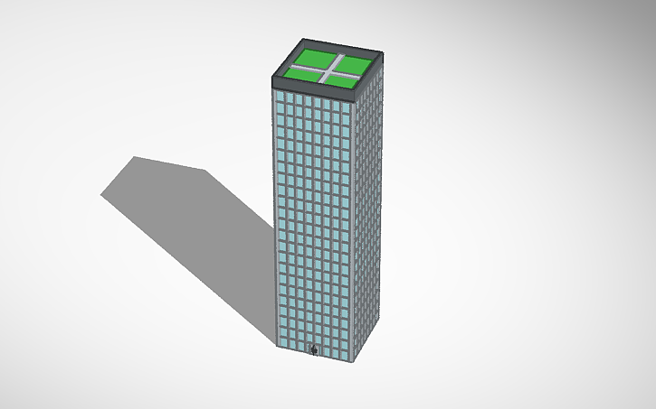 3D design Skyscraper - Tinkercad