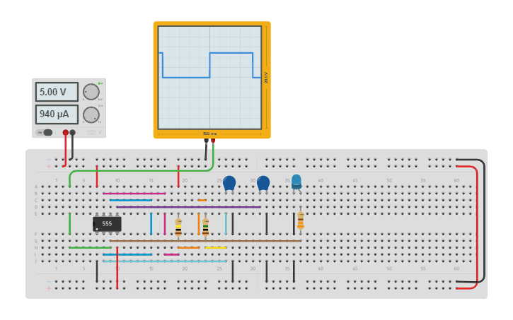 Circuit design Ujian Praktek - Tinkercad