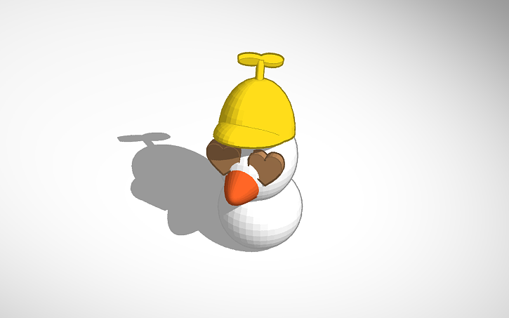 3D design Snowman - Tinkercad